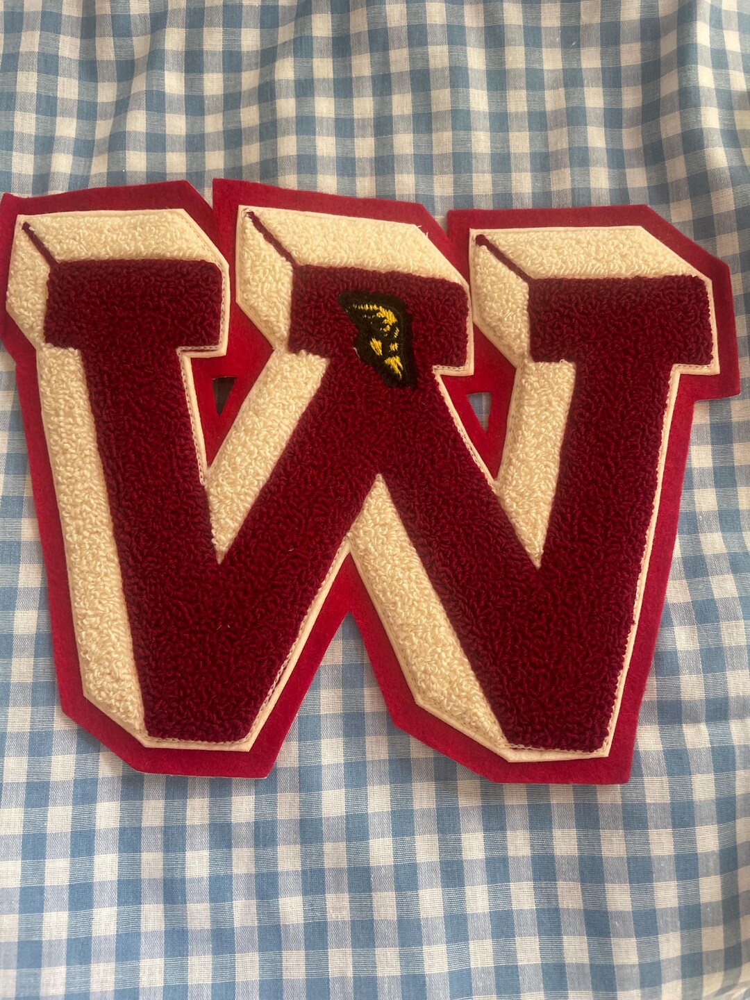 Vintage Varsity W Letter for Track - Etsy