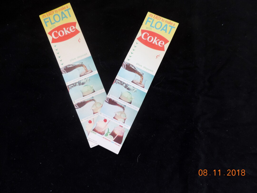 Coca Cola Carton Advertising Insert - Etsy