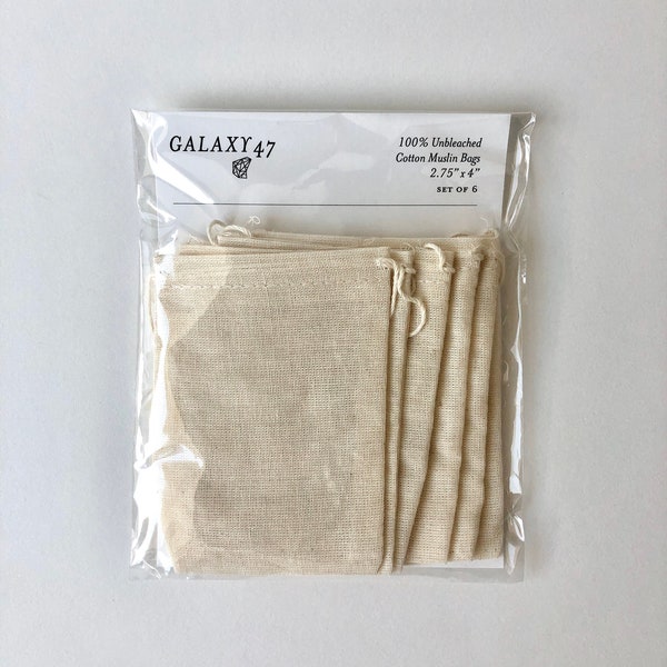 Muslin Favor Bags - Etsy