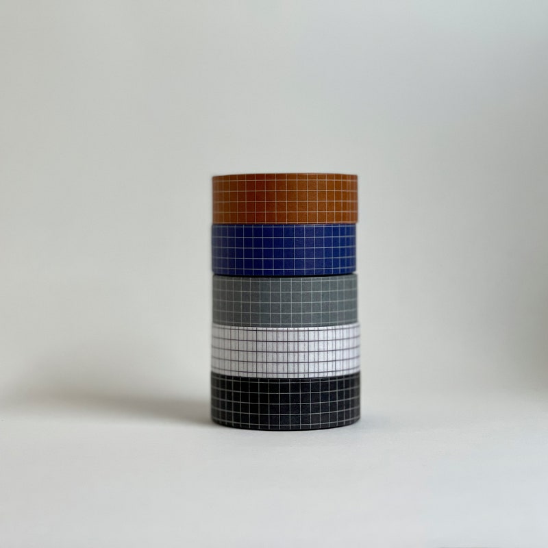 Grid Wrapping Paper - Etsy