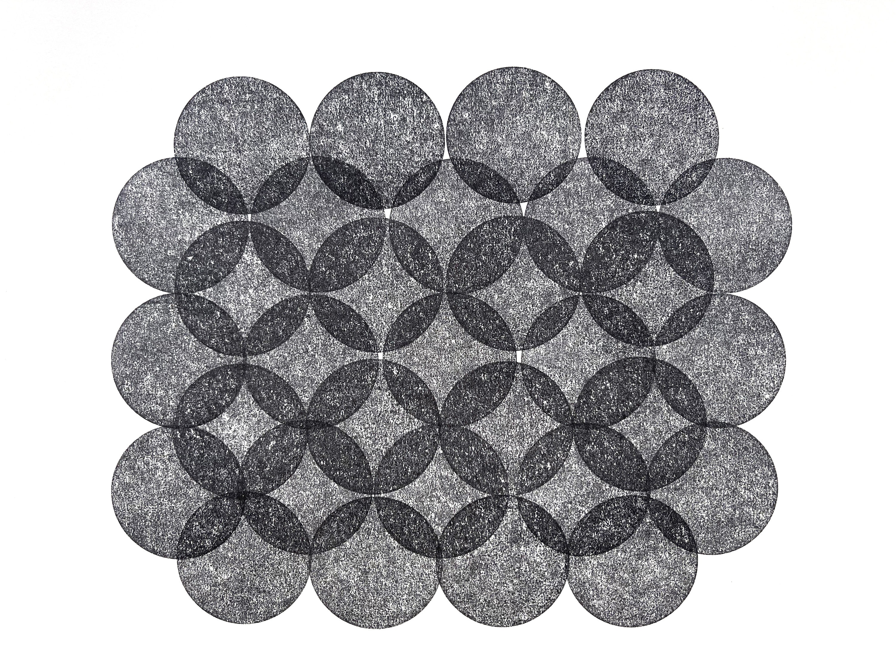 Circle Filled Shape Rubber Stamp - Size 003 - Etsy