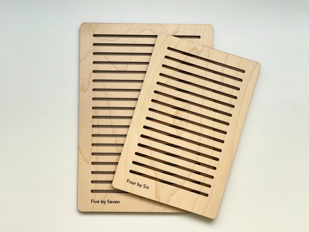 XL Line Stencil, Ruled Line Stencil Template, Notebook Lines Stencil ...