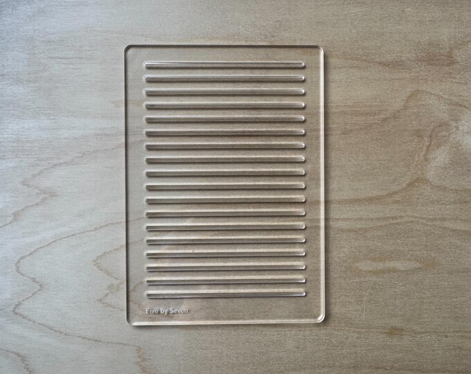 XL Line Stencil, Ruled Line Stencil Template, Notebook Lines Stencil ...