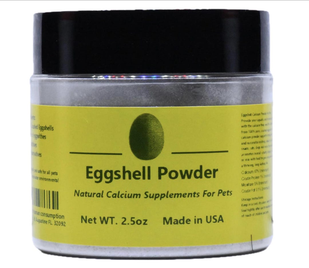Pure Eggshell Calcium Supplement for Pets Natural Source of Calcium for ...