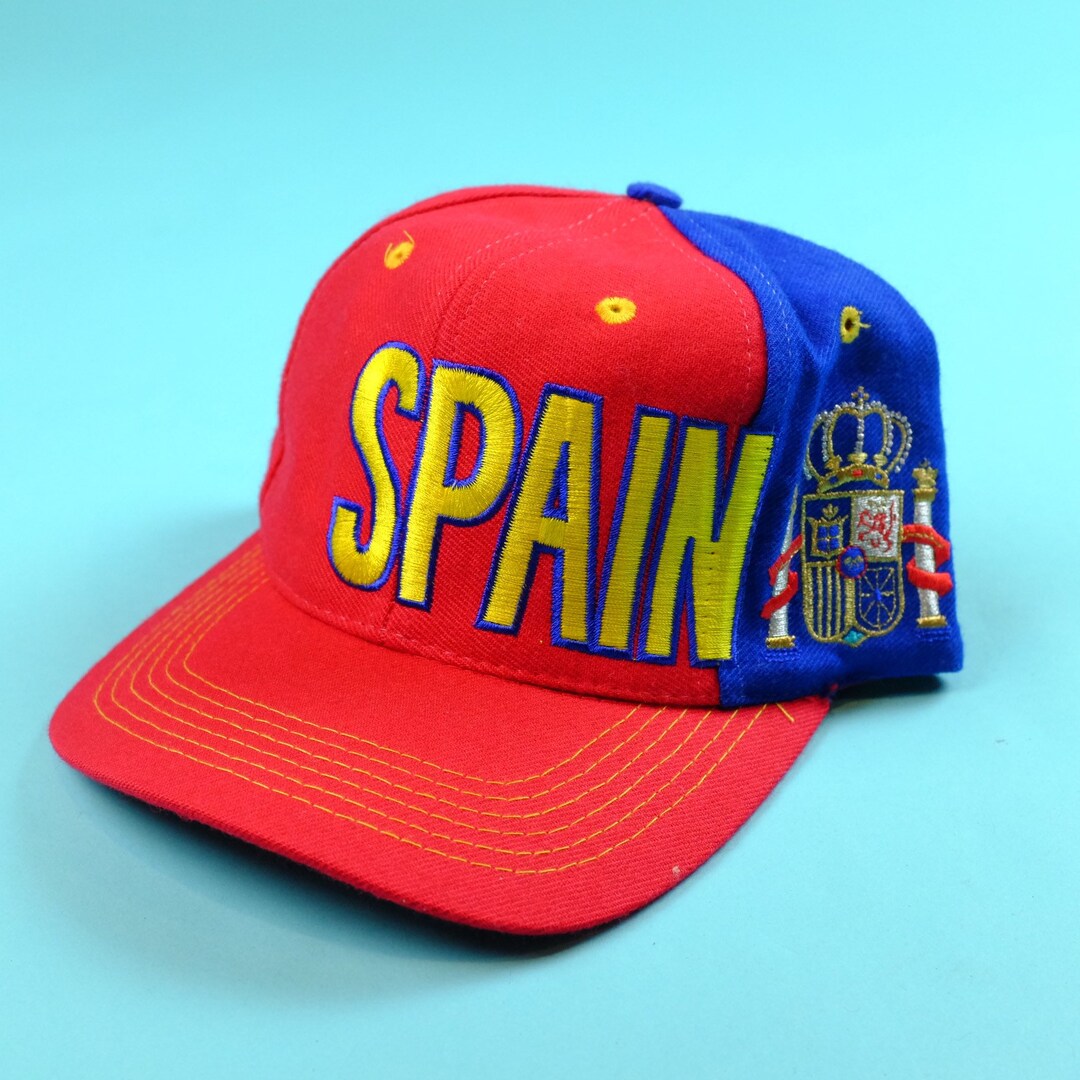 Vintage 90s Spain Adidas Snapback Hat Deadstock - Etsy