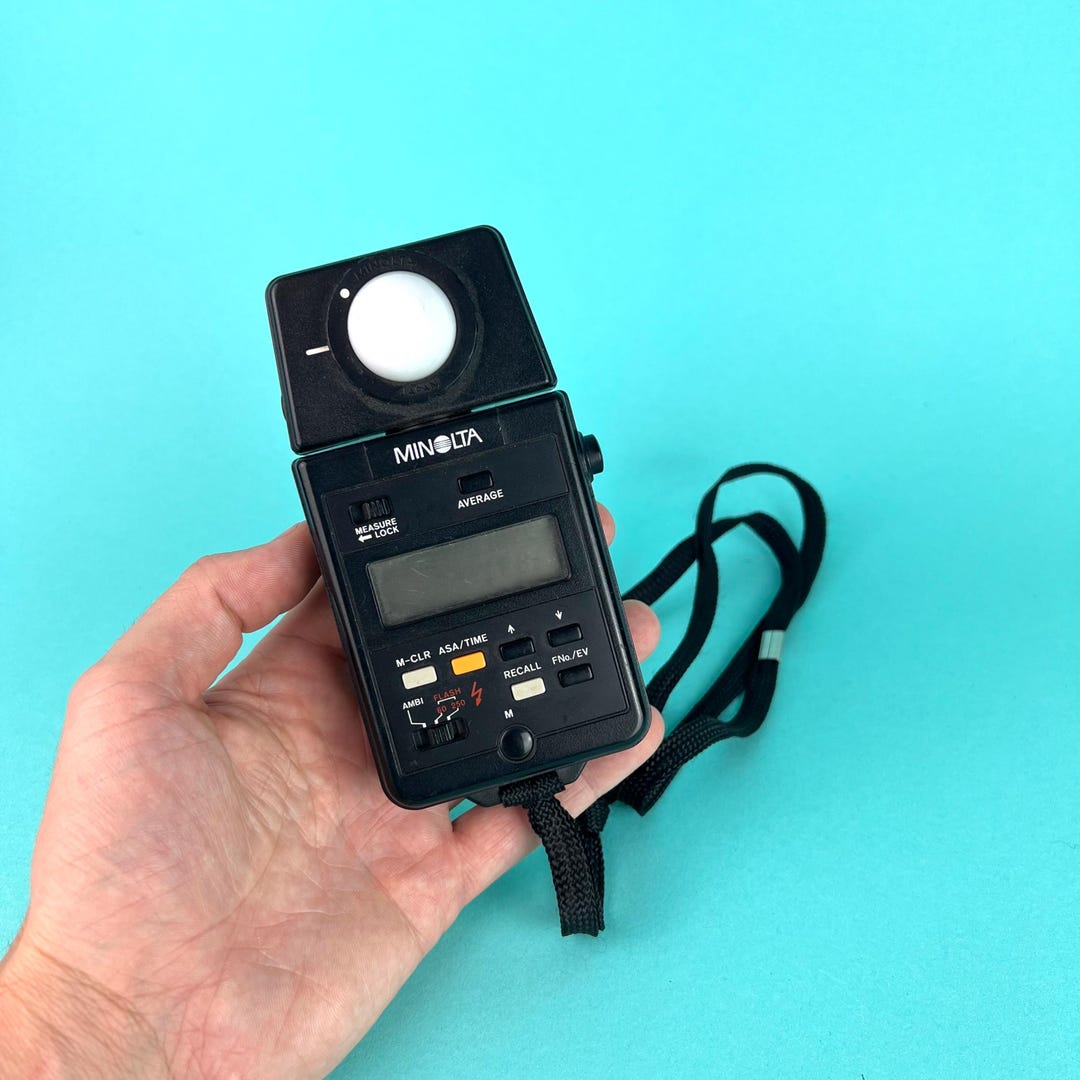 Minolta Auto Meter IIIF III F Digital Light Meter - Etsy