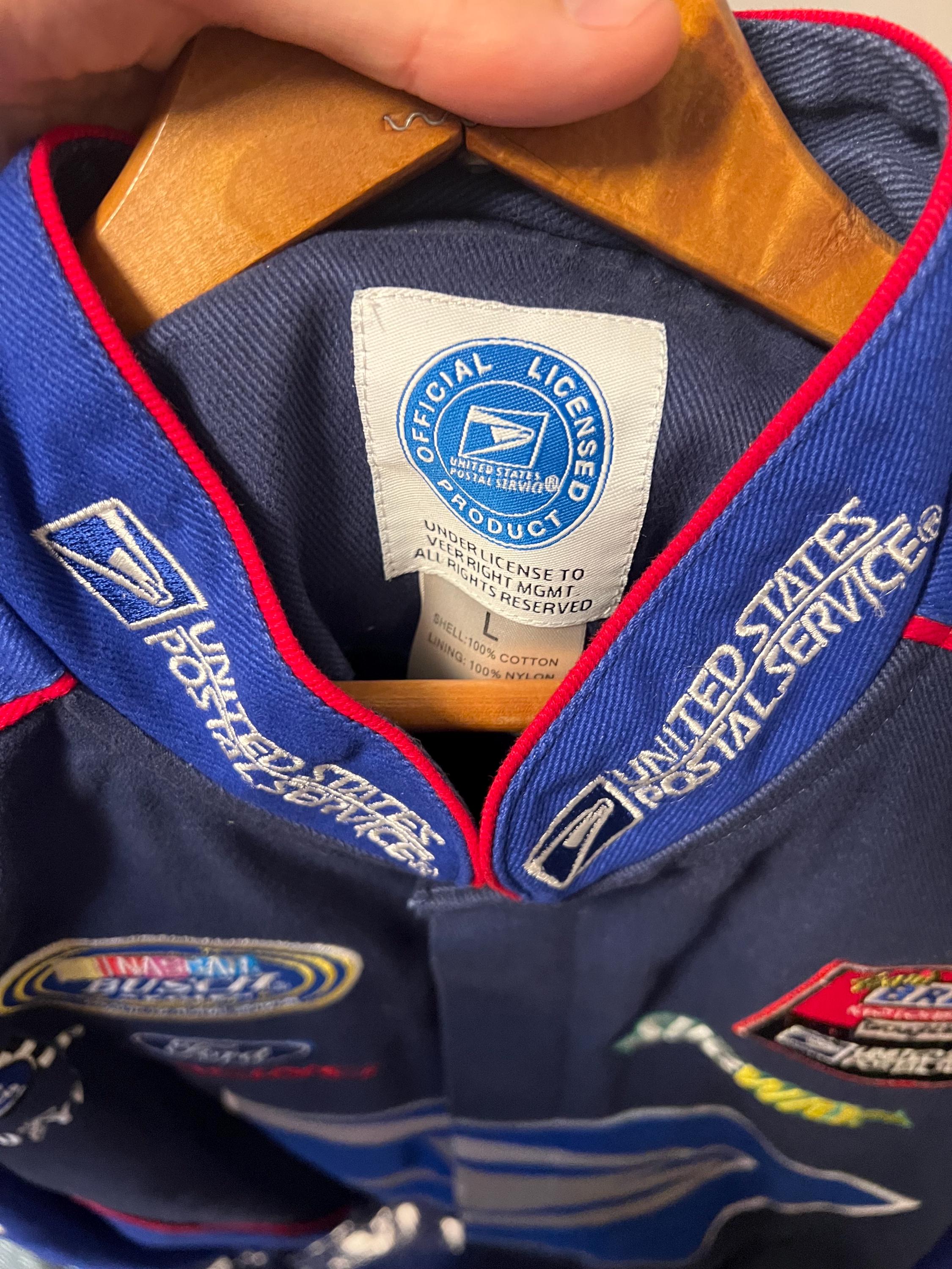 Vintage USPS Nascar Racing Jacket - Size Large, New With Tags - Etsy