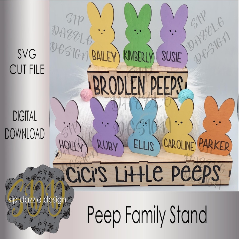 Peeps Svg - Etsy