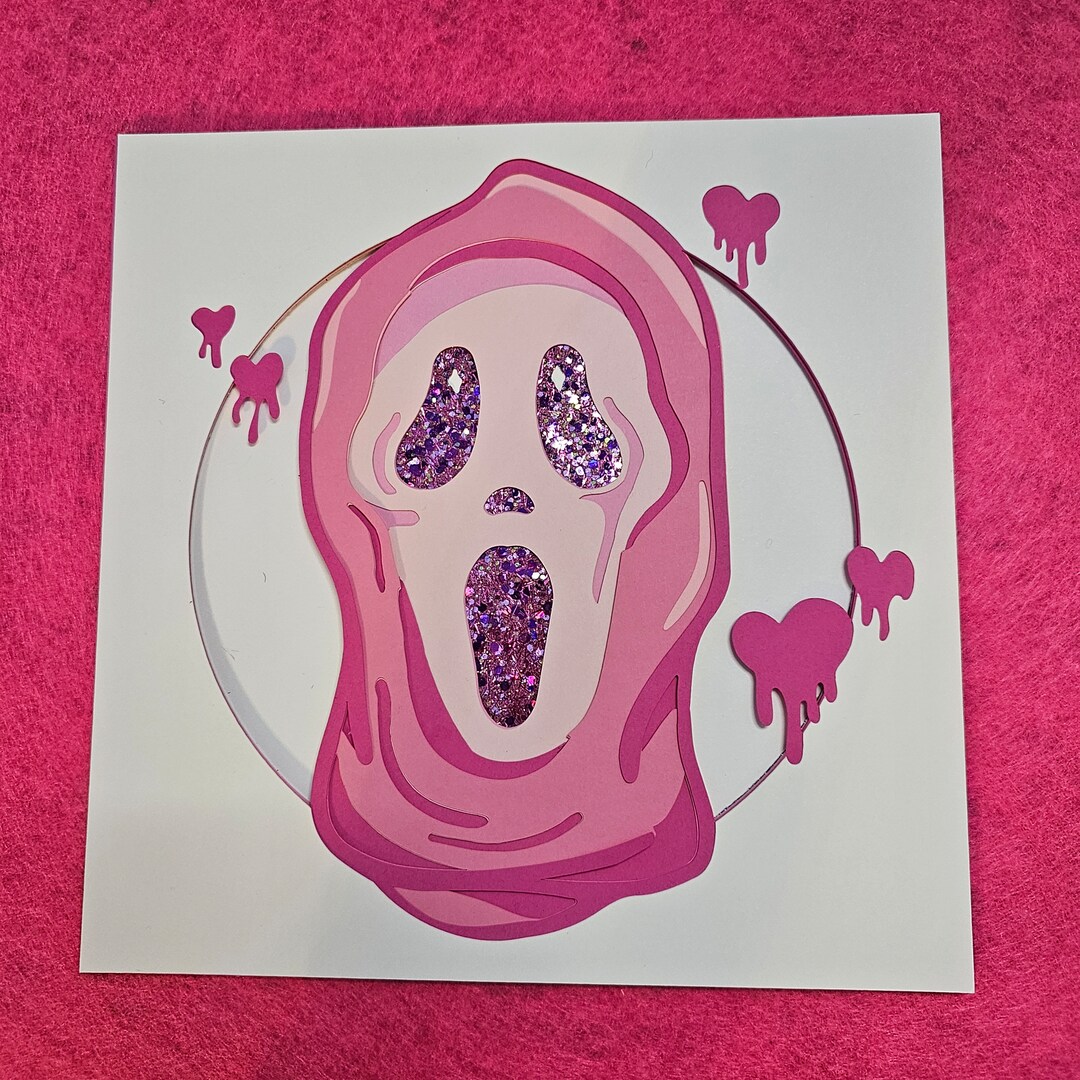 Horror Movie Ghost 3D Cutouts Pink Limted Edition Free Shipping - Etsy