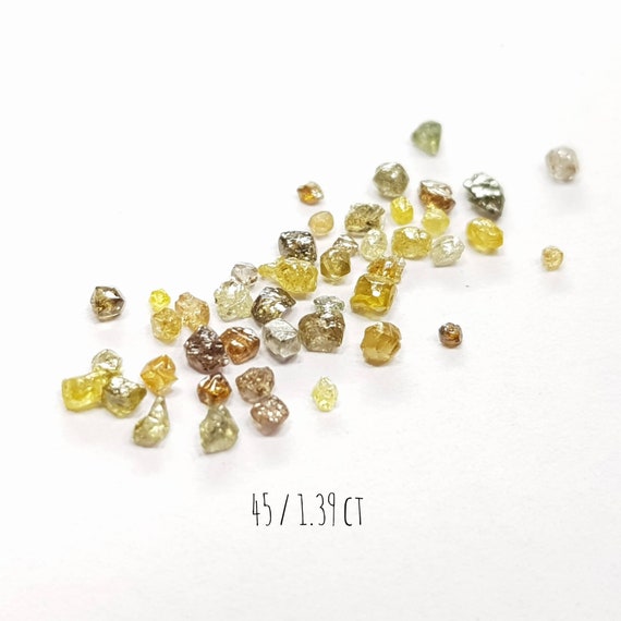 Rough Colored Diamonds