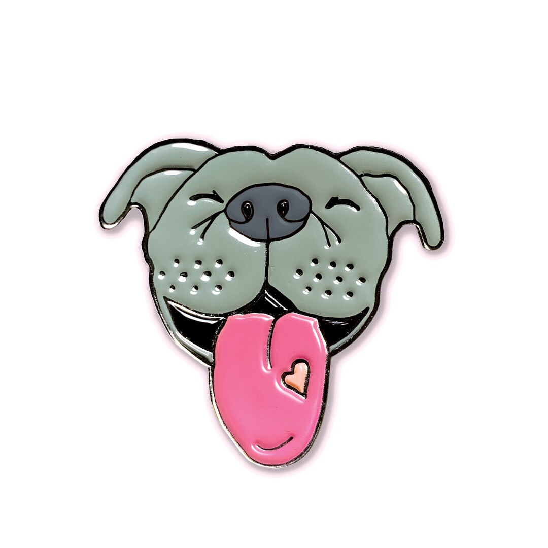 Bluenose Pitbull Pin - Etsy