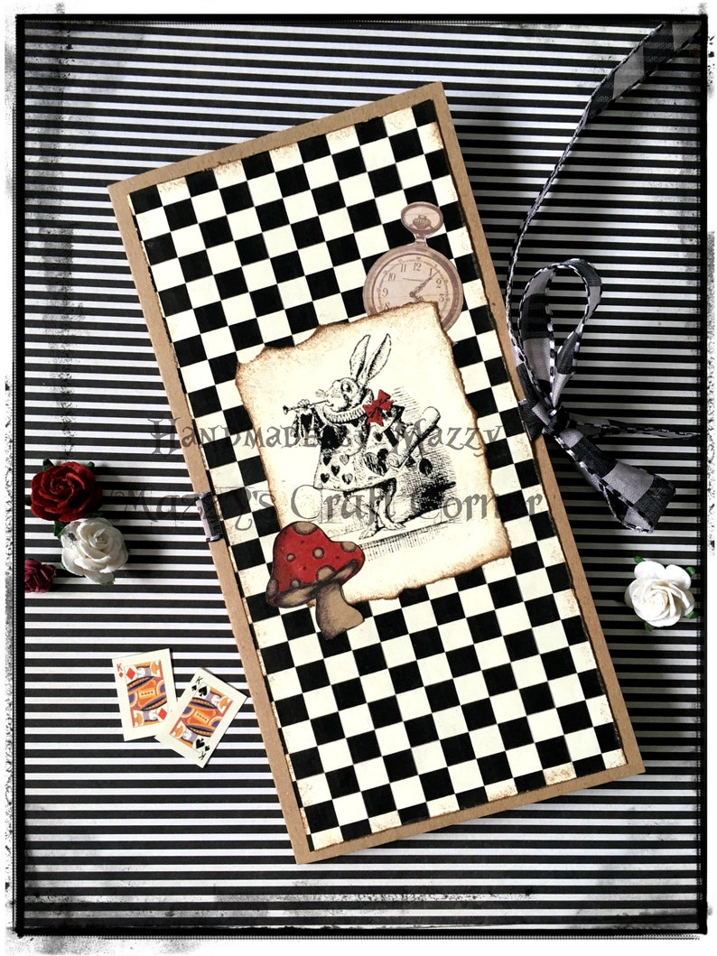 Alice in Wonderland Inspired Handmade Card Any Occasion Can Be | Etsy