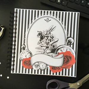4 Large Alice in Wonderland Cards, Digital Images Instant Download ...