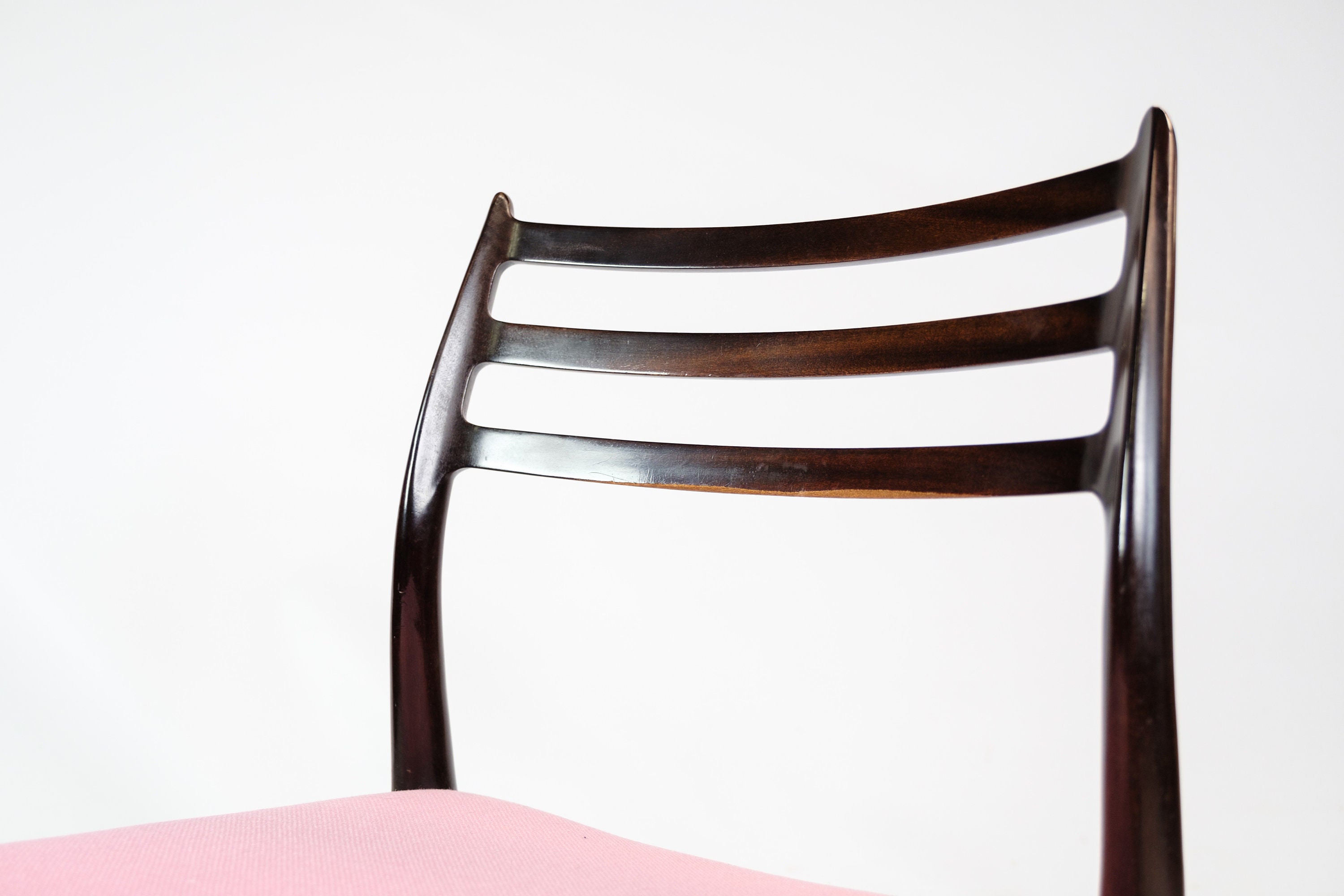 Mahogany Dining Table Chairs, Model 78, Designed by N.O Møller - Etsy