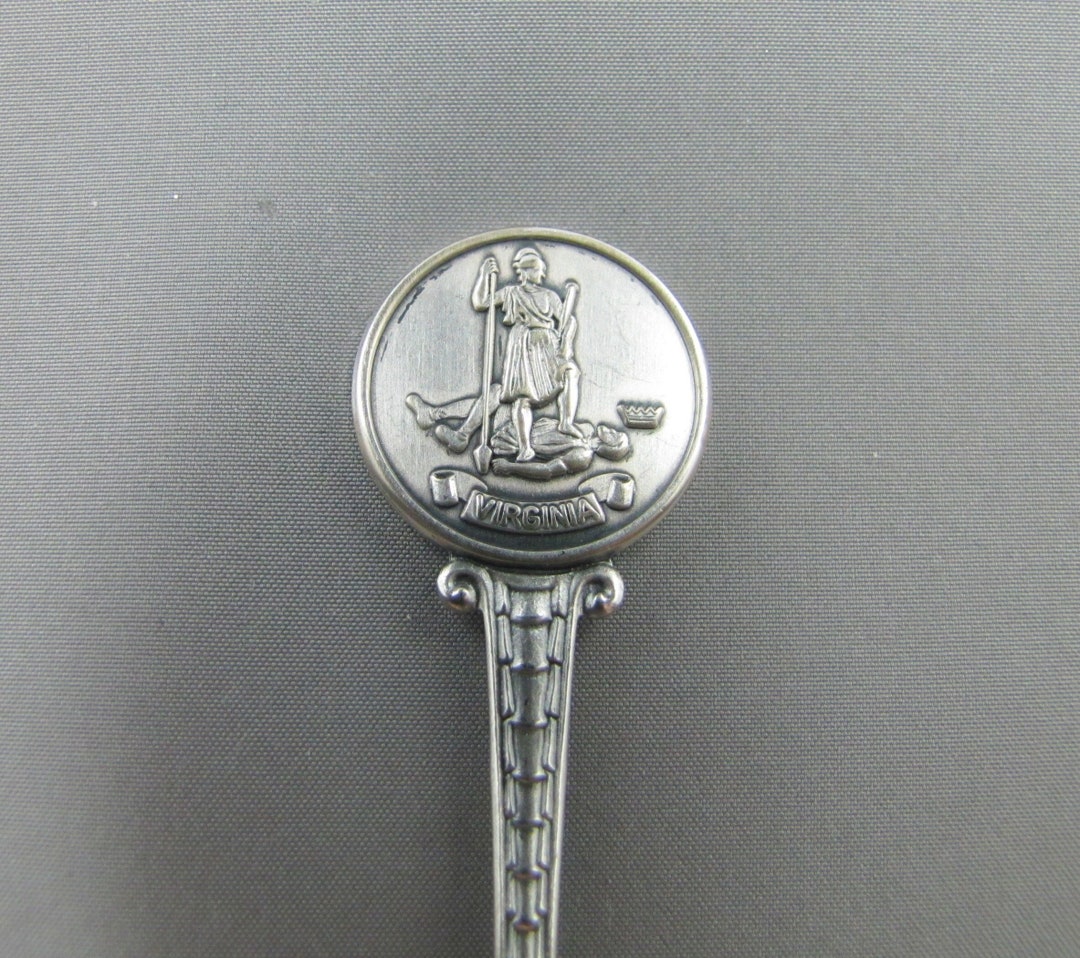 Great Seal of VIRGINIA & State Flower DOGWOOD 1950's Vintage ...