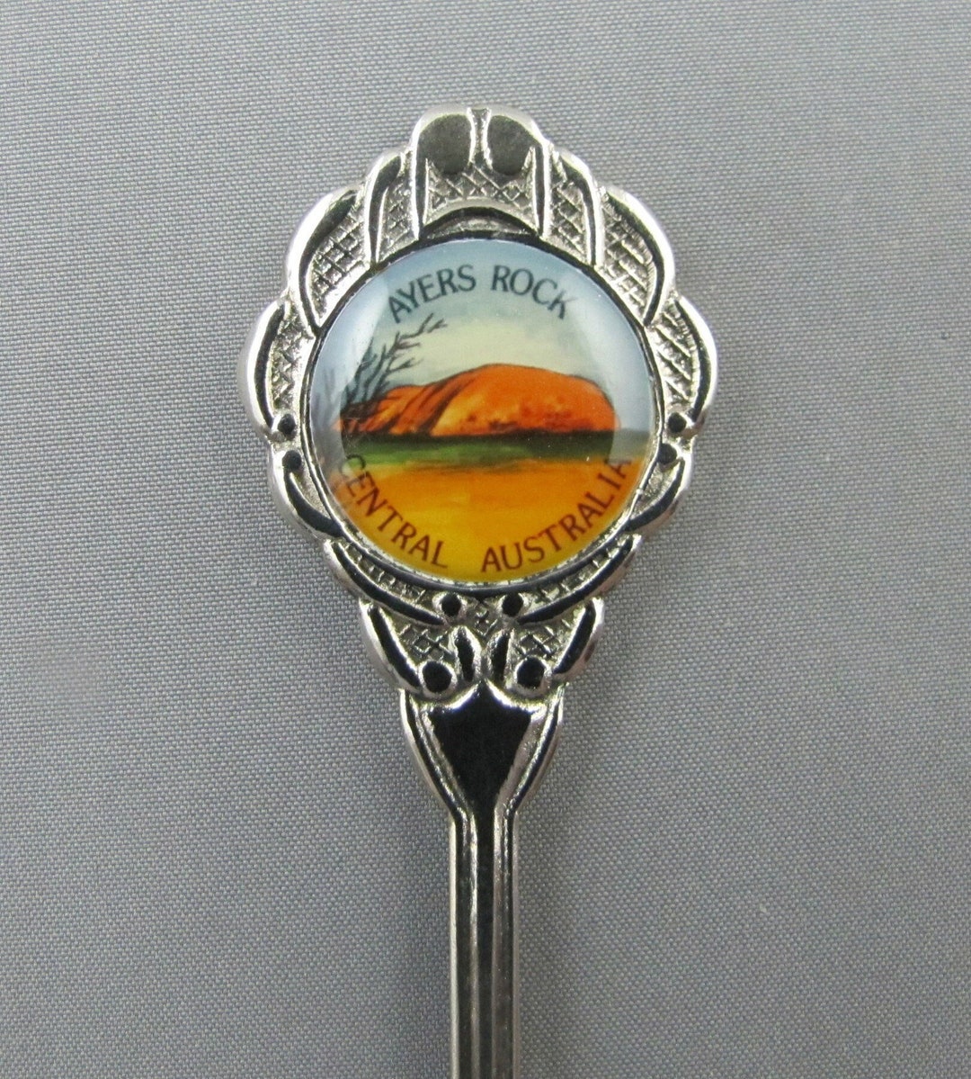 Ayers Rock ULURU Central AUSTRALIA Vintage Collectible Souvenir Spoon ...