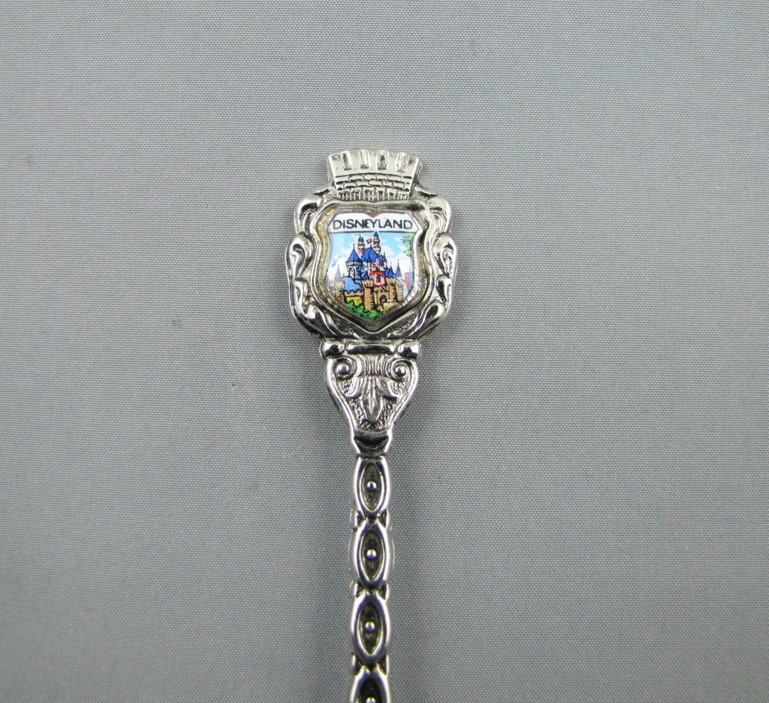 Disneyland Magic Kingdom Castle Porcelain Shield Top Anaheim California ...