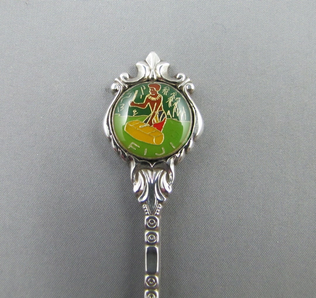 Fijian LALI Wooden Drums FIJI Silverplated Collectors Vintage - Etsy