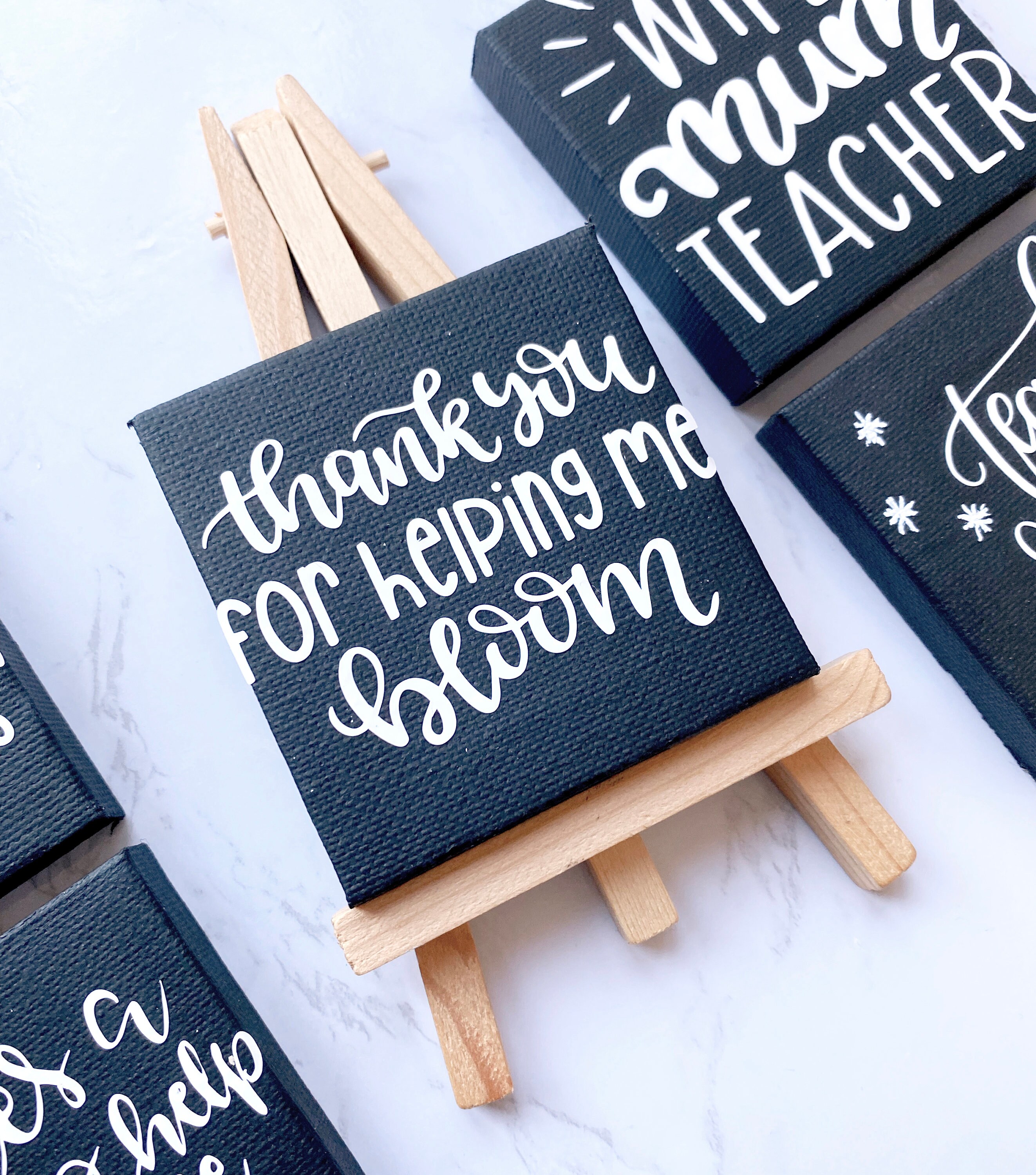 Teachers Desk Sign, Teacher Desk Decor, Desk Canvas Decoration, Teacher ...