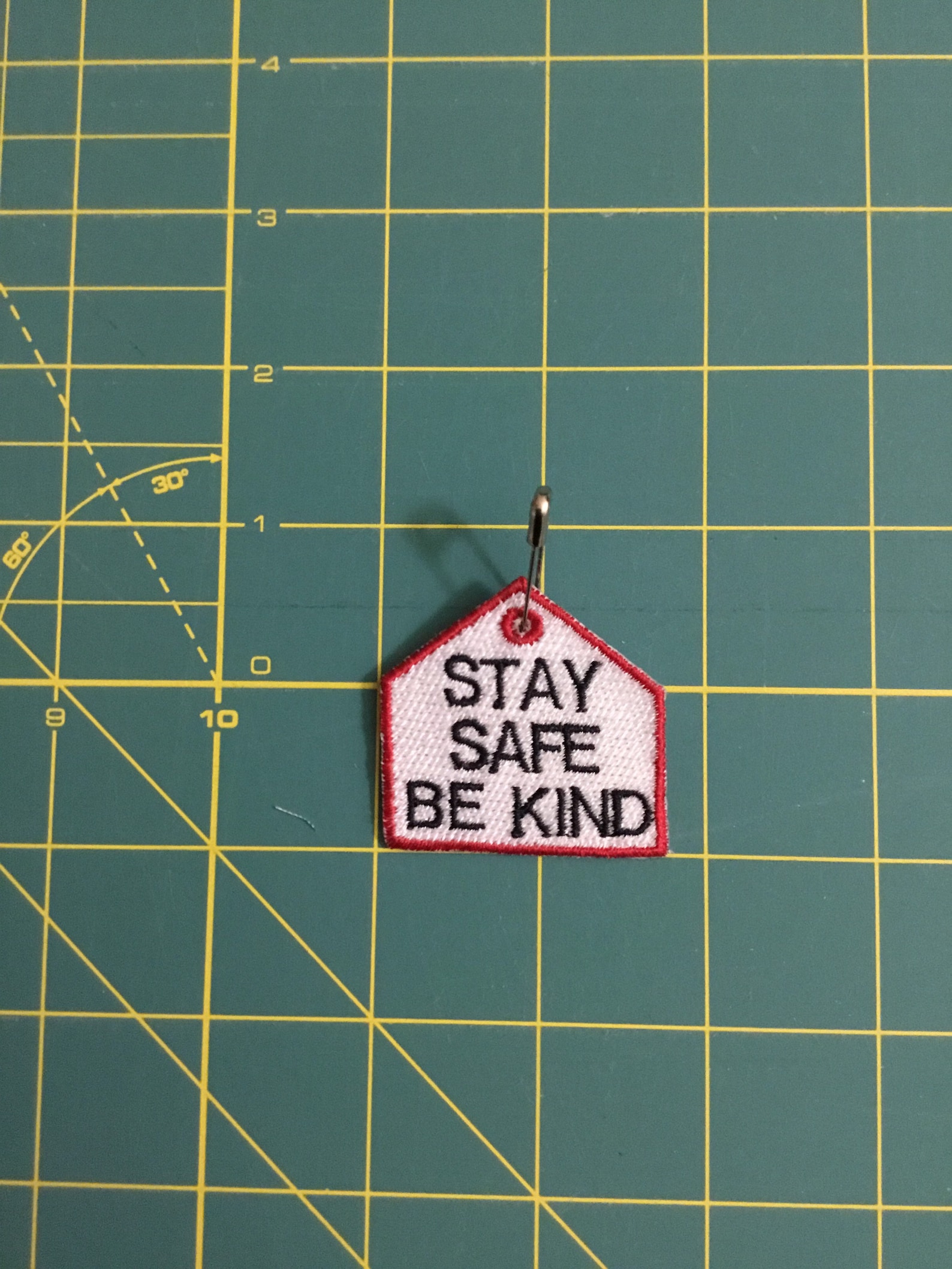 Stay Safe, Be Kind Custom Patch - Etsy