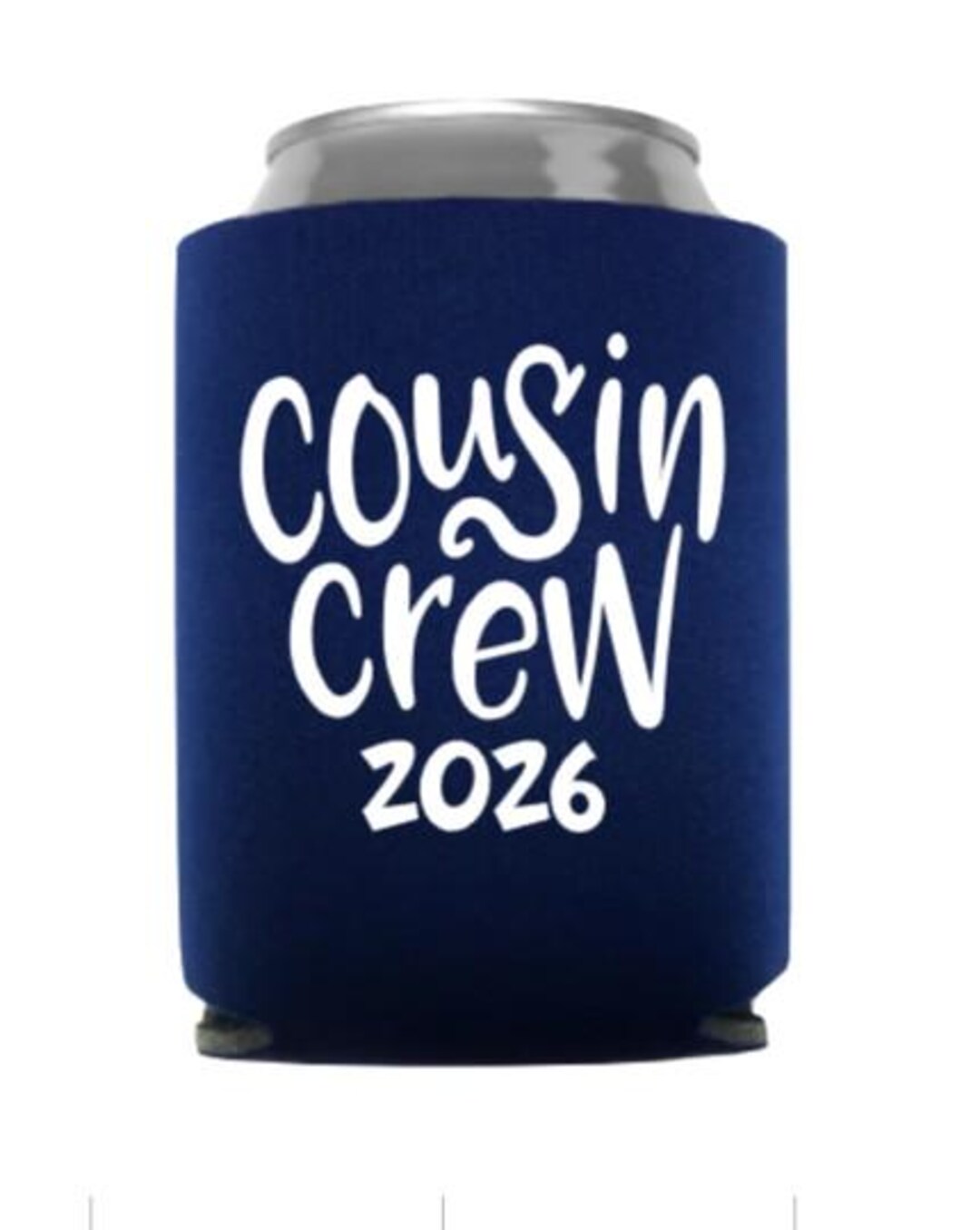 Cousin Crew 2026 Can Cooler - Gift - Family Party - Relative Gift ...
