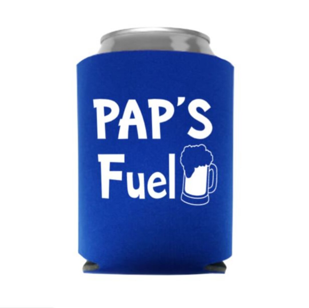 Pap's Fuel Can Cooler - Grandpa Gift - Stocking Stuffer - Father's Day ...