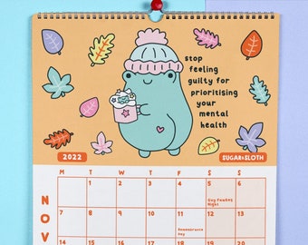 Funny Wall Calendar | Etsy