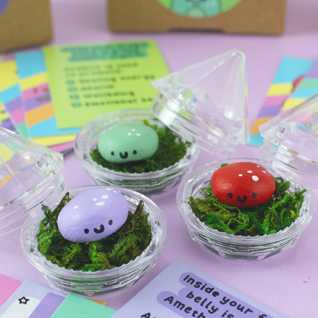 Crystal Clay Wish Frog Affirmation Kits: Set of 3, Cute Frog Gift ...