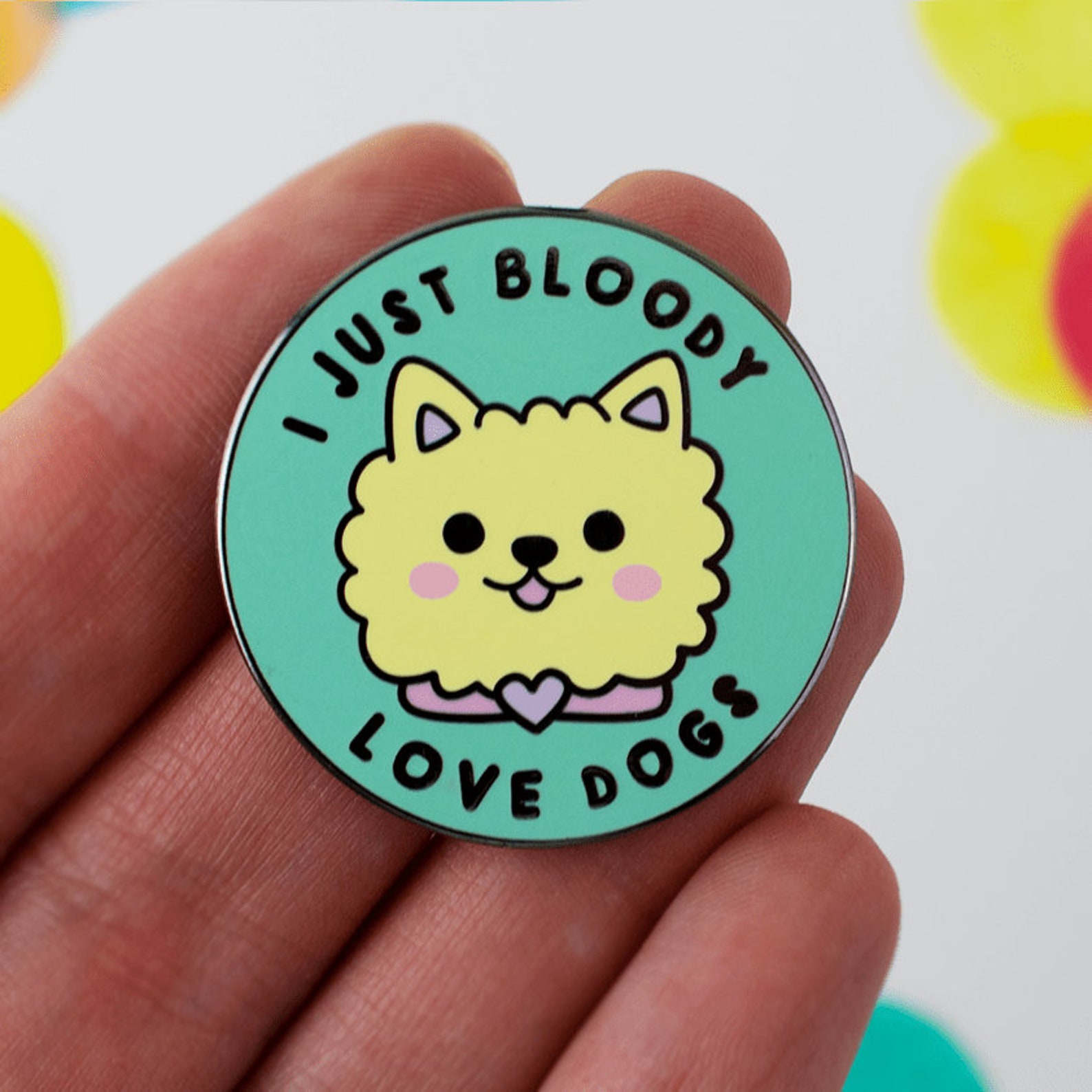 Cute Dog enamel pin enamel pin funny cute enamel pins cute | Etsy