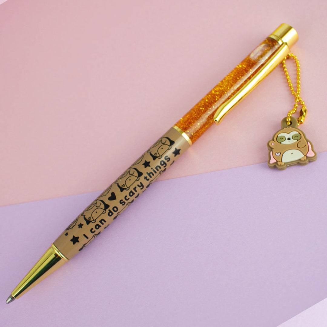 Ernest the Sloth's Super Magical Glittery Pen of Dreams, Sloth Pen ...