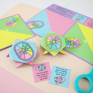 Mindful Turtles - A 20 Day Mindfulness Challenge Booklet With Origami ...