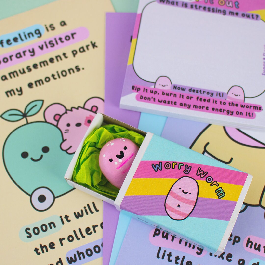 Your Very Own Worry Worm A Toolkit for Dealing With Worry Stress Relief ...