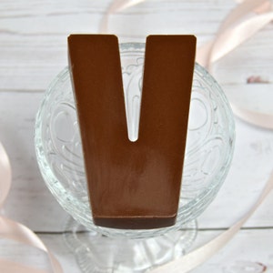 Chocolate Initials / Chocolate Letters - Etsy UK