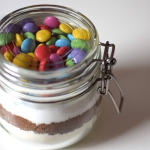 Smarties Cookie Mix in a Jar - Etsy UK
