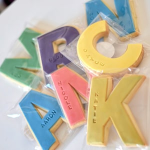 Initial Cookies - Etsy UK