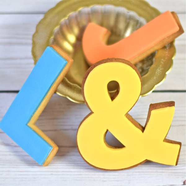 Initial Cookie - Etsy