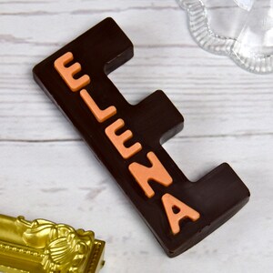Chocolate Initials / Chocolate Letters - Etsy UK