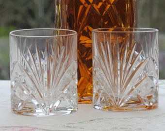 Vintage cut glass | Etsy