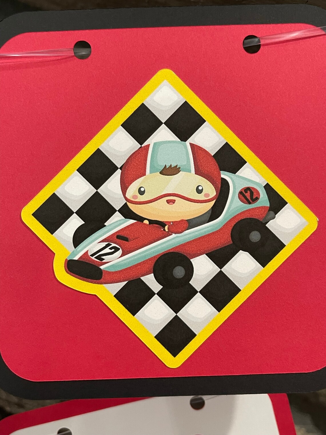 Race Car Birthday Banner. Race Car Banner. Racer Banner. Cars - Etsy