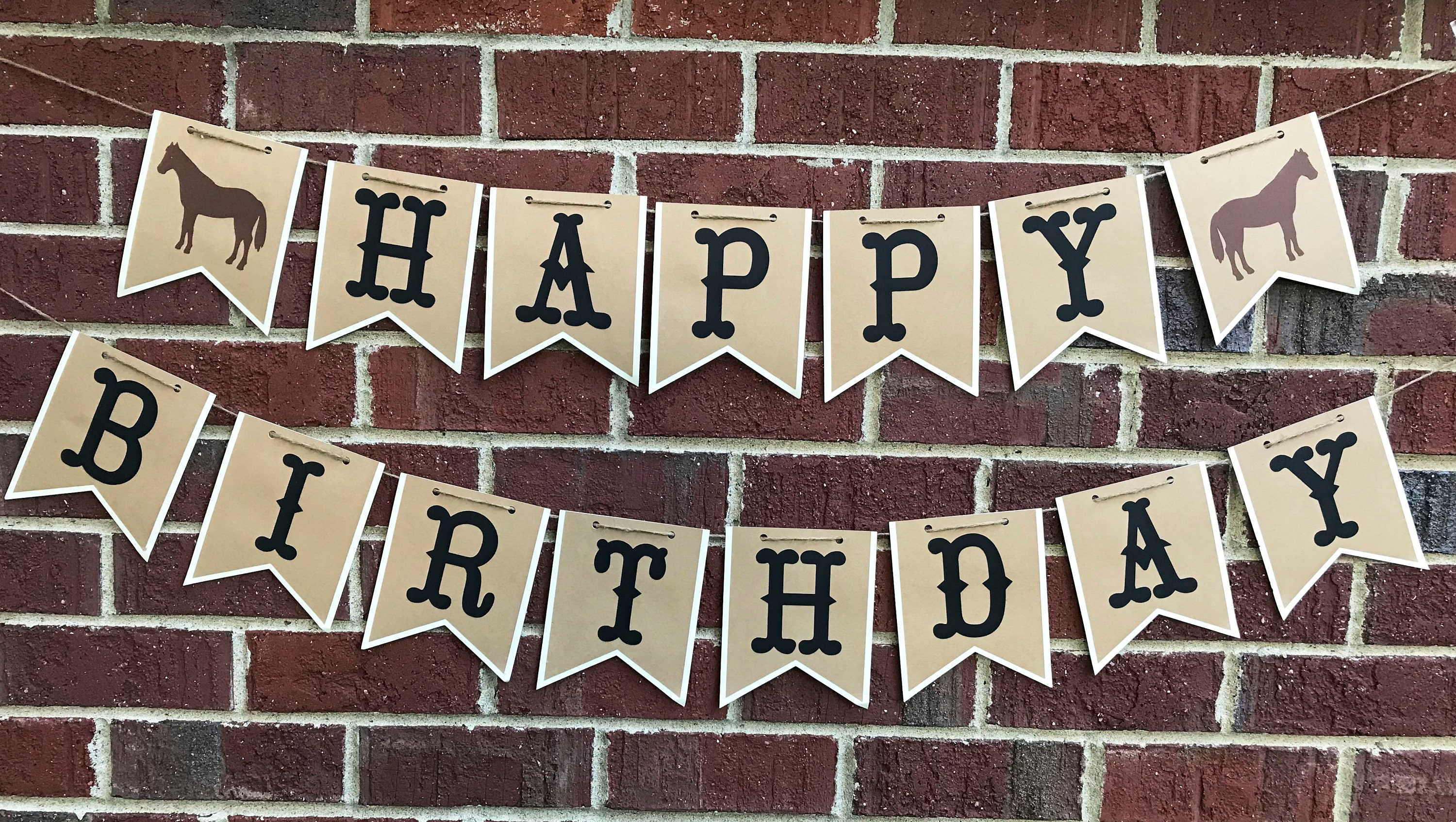 Farmhouse Birthday Banner. Farmhouse Banner. Rustic Birthday Banner ...