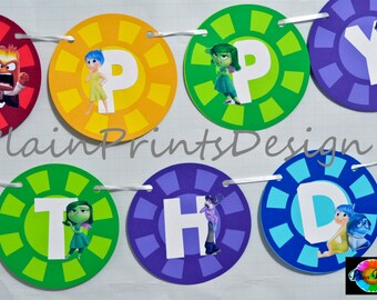 Inside Out Birthday - Etsy
