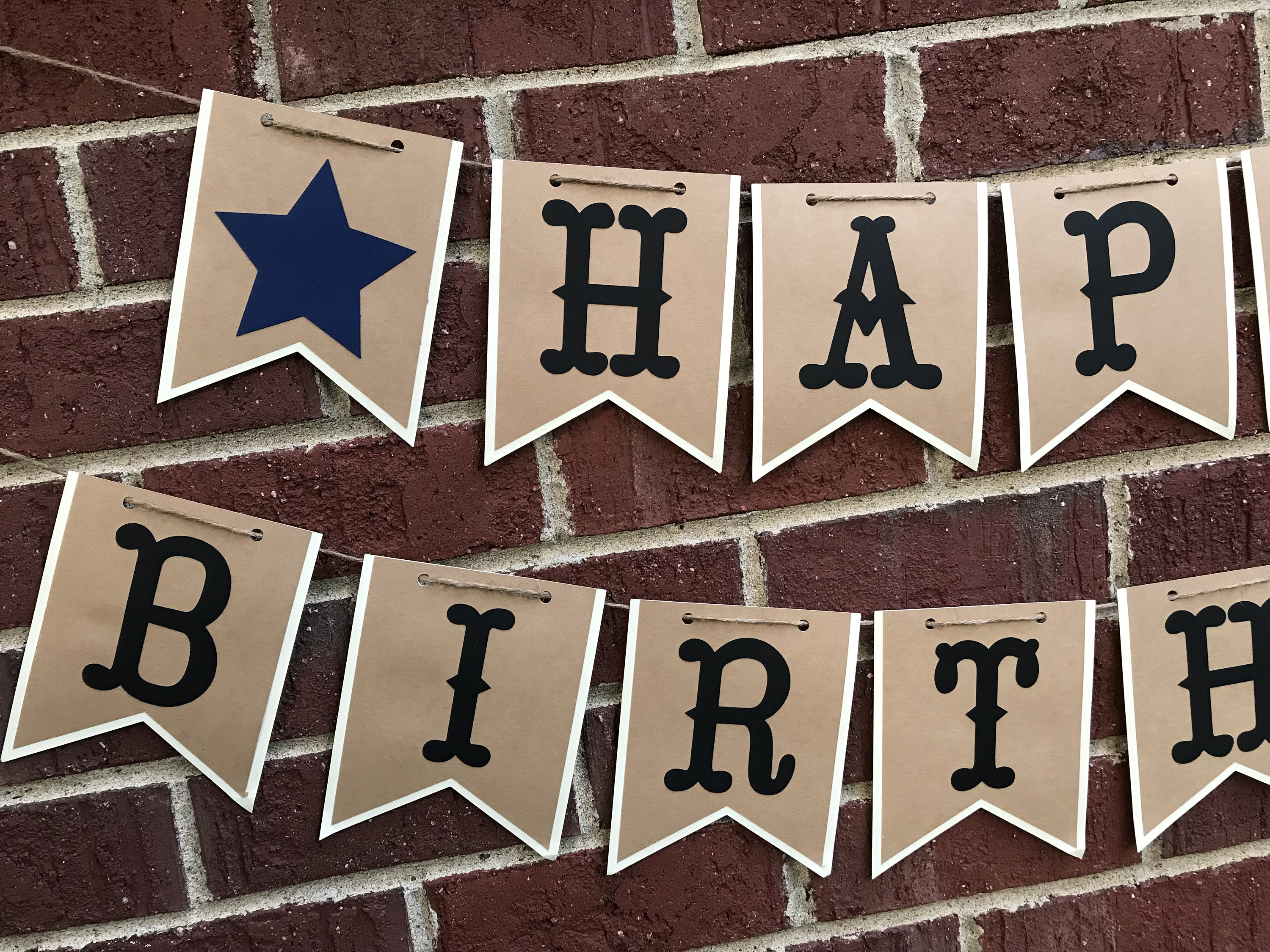 Farmhouse Birthday Banner. Farmhouse Banner. Rustic Birthday - Etsy