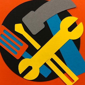 Tools Birthday Banner. Tools Banner. Handyman Banner. Construction Zone ...