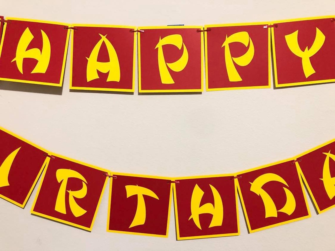 Kung Fu Birthday Banner. Kung Fu Banner. Kung Fu Party. Kung - Etsy