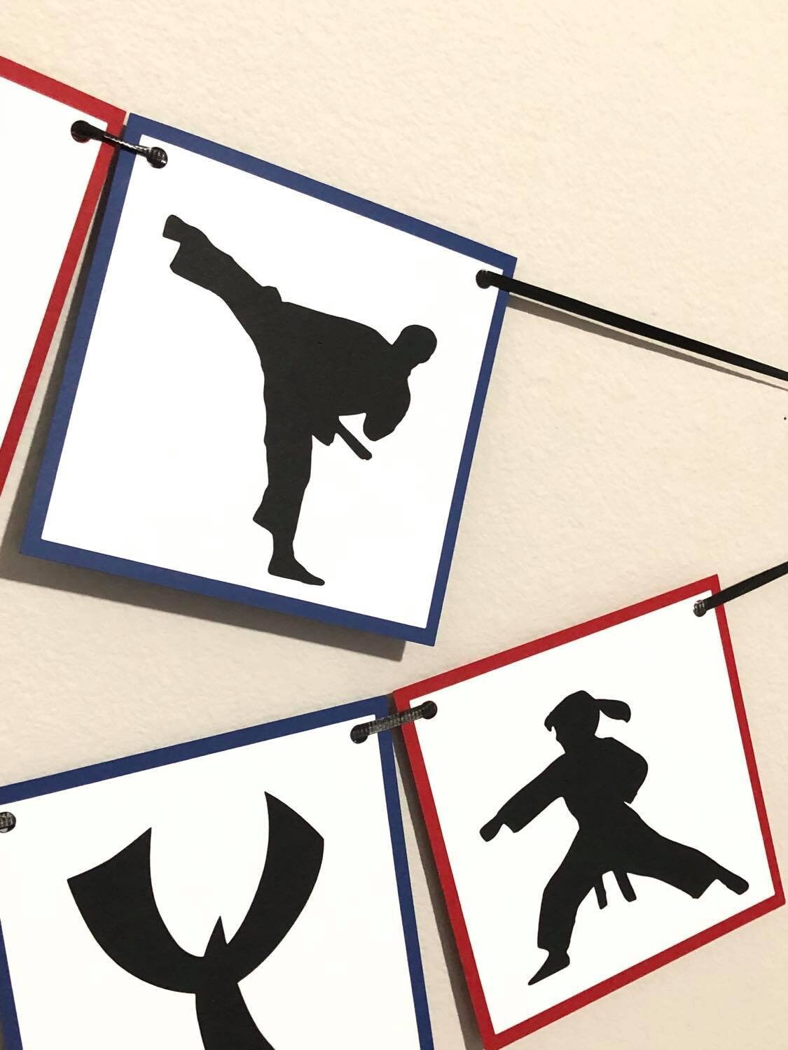 Taekwondo Birthday Banner. Taekwondo Banner. Taekwondo Party. - Etsy ...