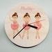 Ballerina Clock / Dancing Clock / Ballet Clock / Personalised - Etsy