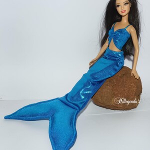Mermaid Tail and Top to Fit 11.5" Fashion Dolls - Etsy