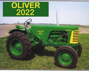 Oliver Tractor Calendar - Etsy