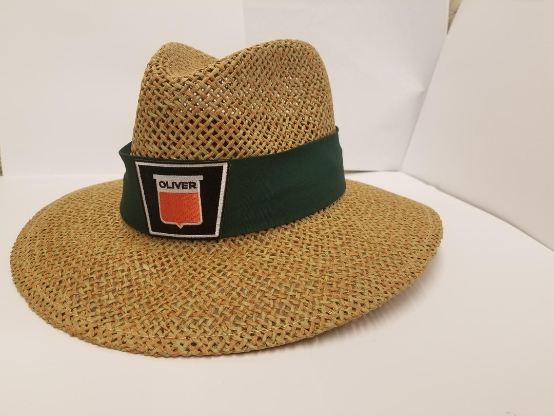 Oliver Straw Hat W/new Logo - Etsy