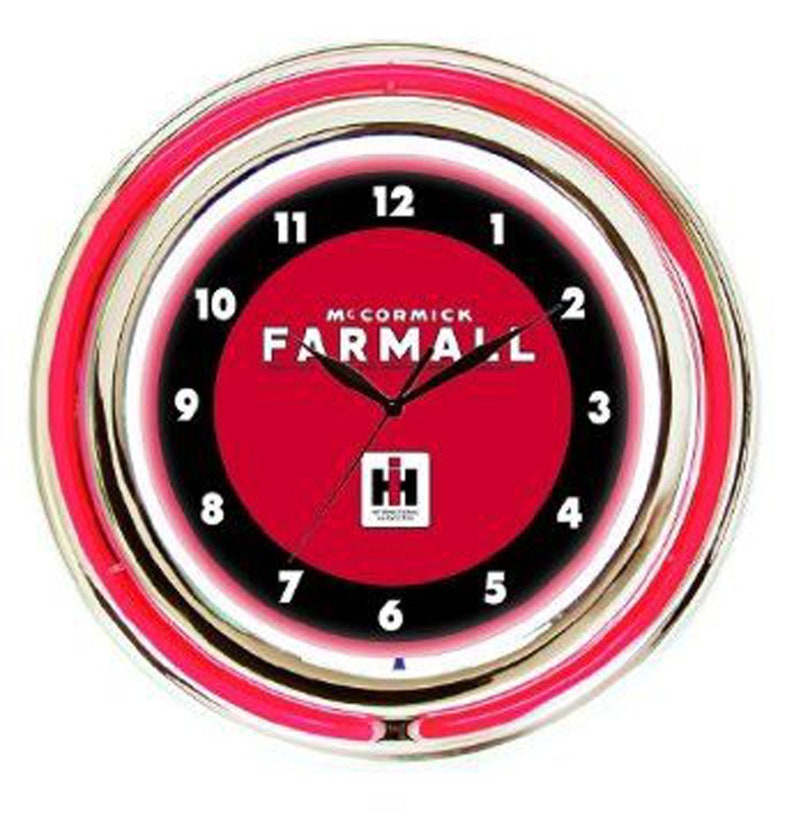 Mccormick Farmall Neon Clock 15 Inch - Etsy